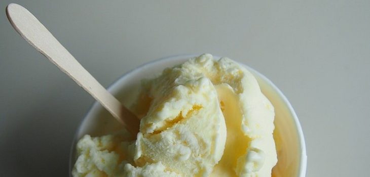Litschi und Yuzu Sahnesorbet - Rogelfrut