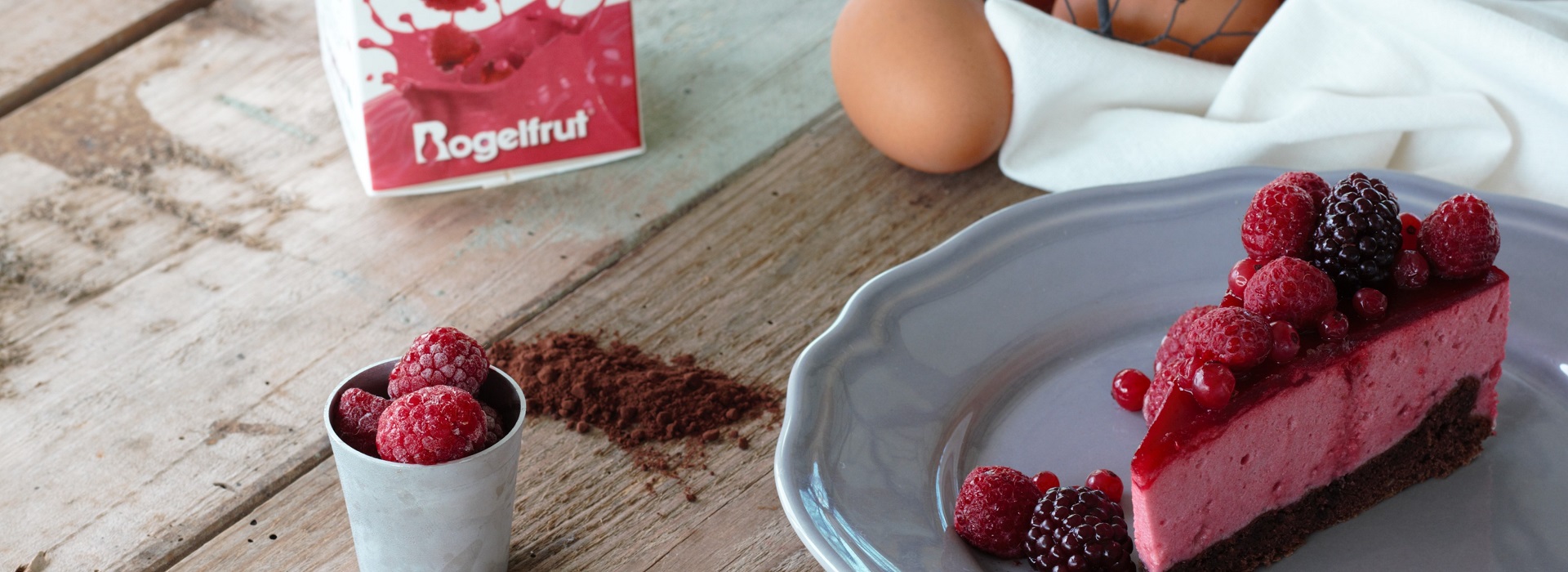 Raspberry Bavarian Cream - Rogelfrut